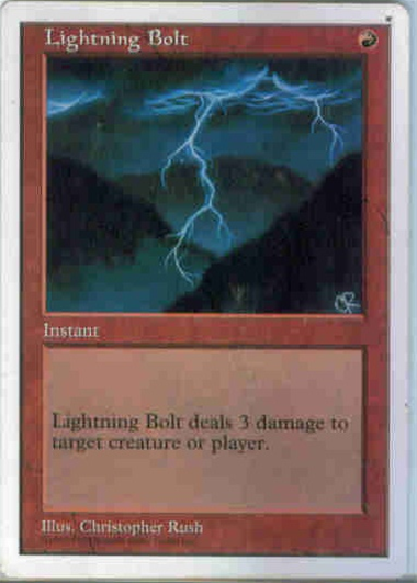Lightning Bolt Mtg