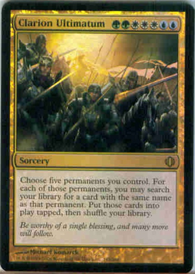 MTG CLARION ULTIMATUM (FOIL) | | rainbowcomicsandcards.com