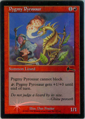 MTG PYGMY PYROSAUR (FOIL) | | rainbowcomicsandcards.com