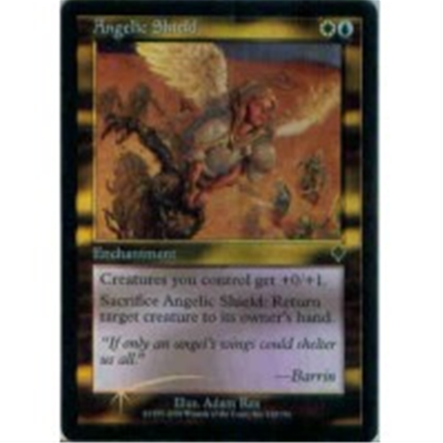 MTG ANGELIC SHIELD (FOIL) | | rainbowcomicsandcards.com