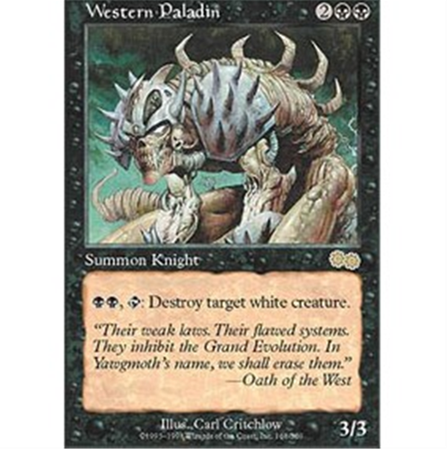MTG WESTERN PALADIN | | rainbowcomicsandcards.com