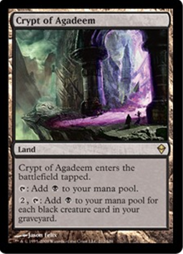 MTG CRYPT OF AGADEEM | | rainbowcomicsandcards.com
